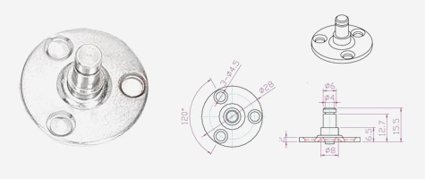 6mm Bolt Eyelet Brackets – LST Gas Springs / Lift Supports